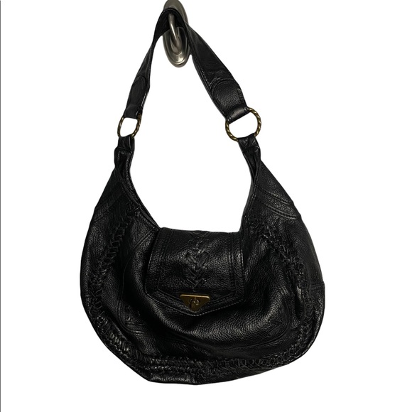 Wilsons Leather | Bags | Wilson Leather Black Hobo Handbag | Poshmark